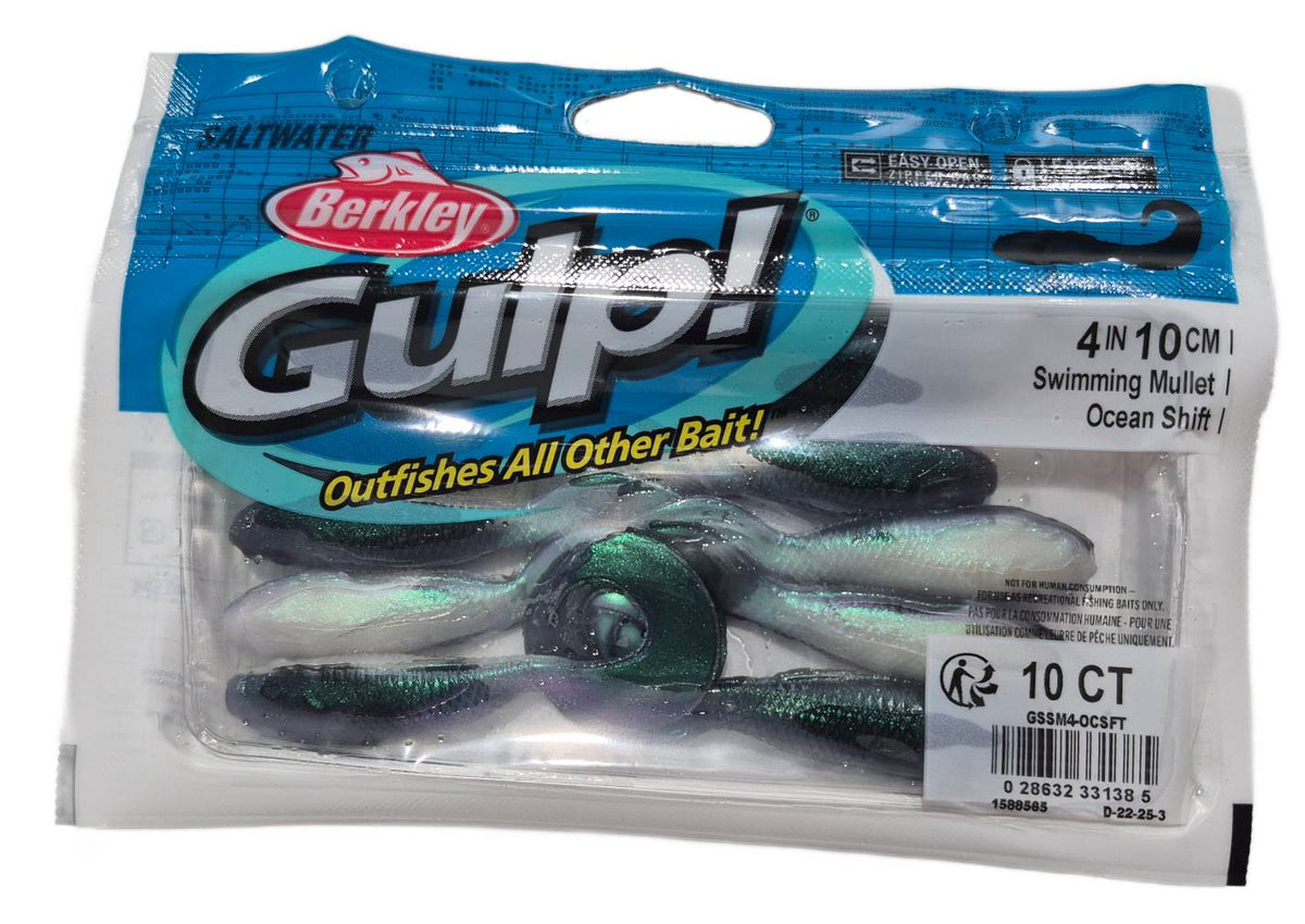 BERKLEY GULP SWIMMING MULLET 4IN – Gun City Fishing