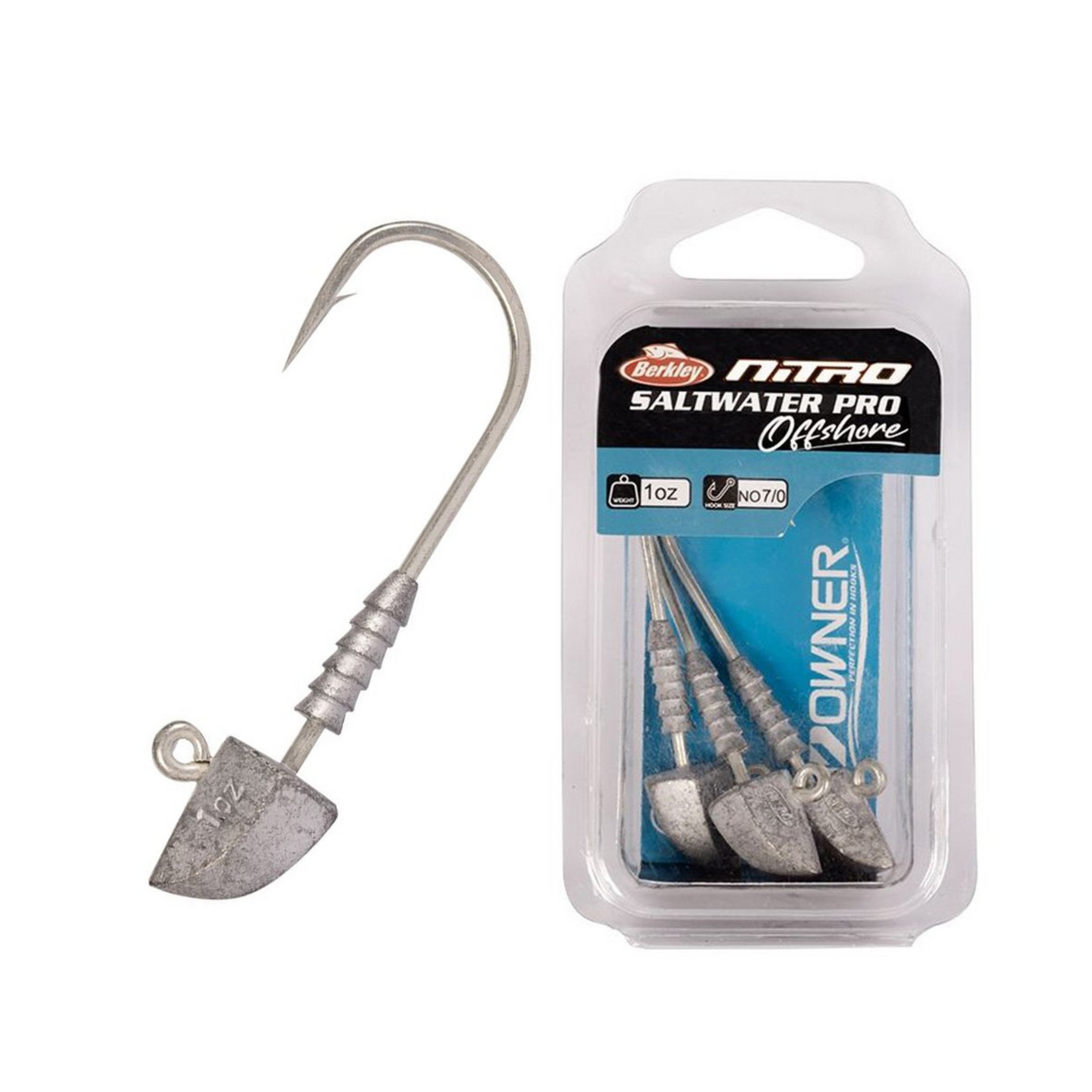 BERKLEY NITRO SALT WATER OFFSHORE HOOK NO5 – Gun City Fishing