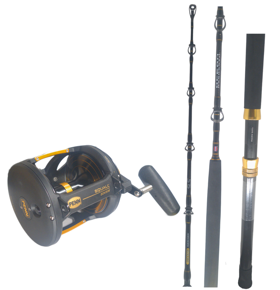 PENN SQUALL 50VSW OCAS GAME 24KG PKG – Gun City Fishing