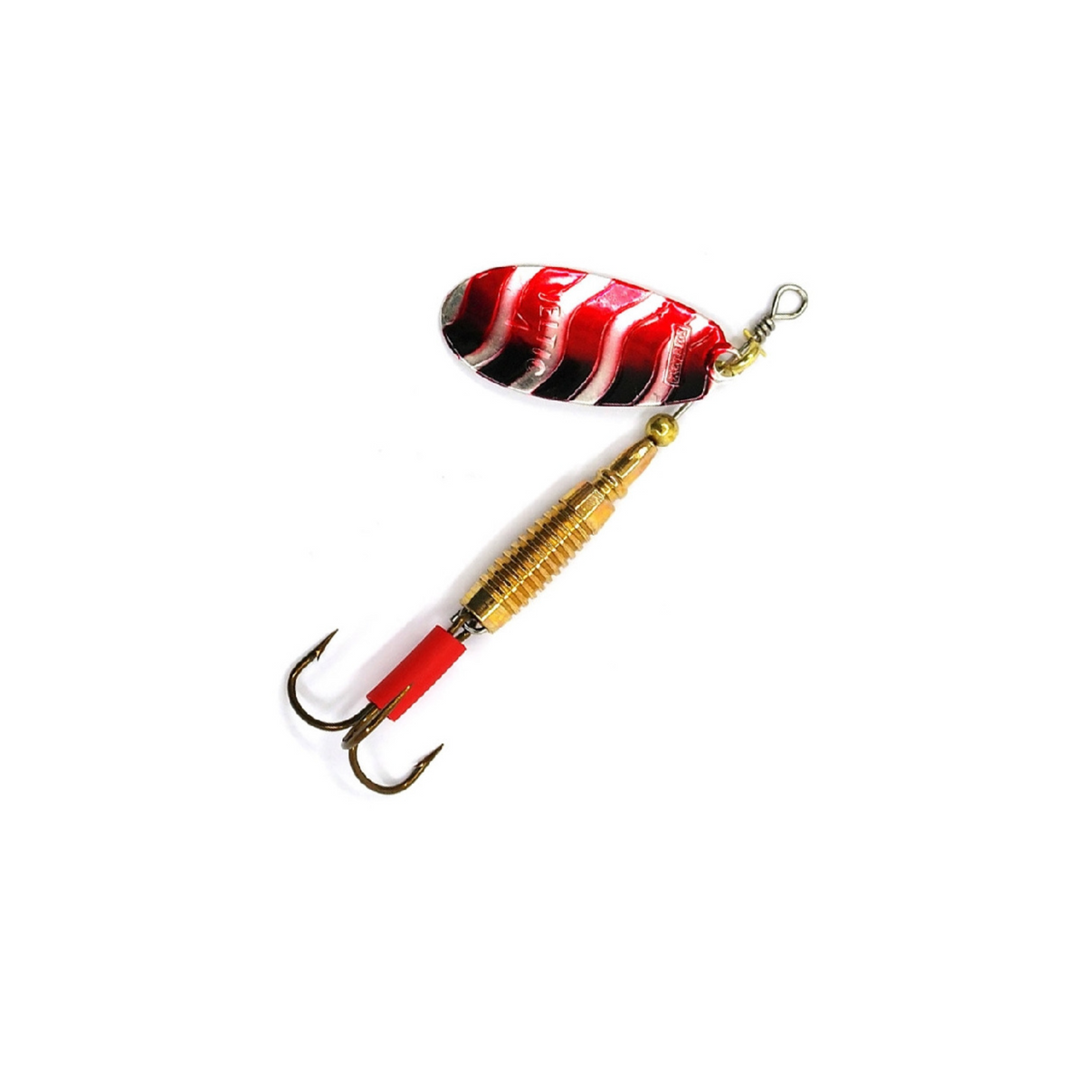 VELTIC NO 4 SILVER/BLACK/RED ARN – Gun City Fishing