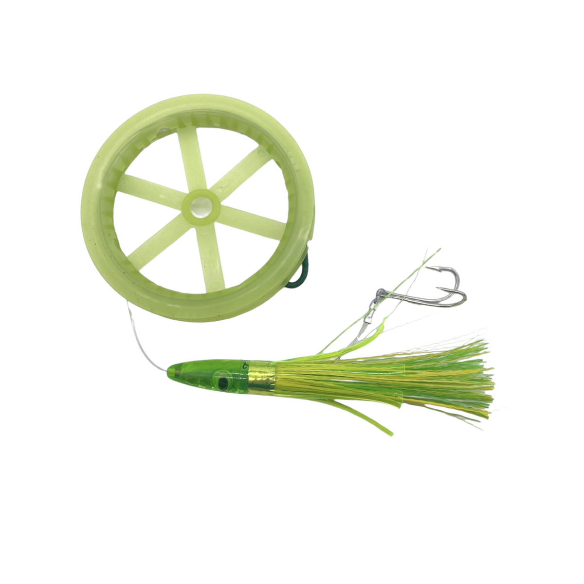 ZUKER RIGGED TROLLING LURE 6" – Gun City Fishing