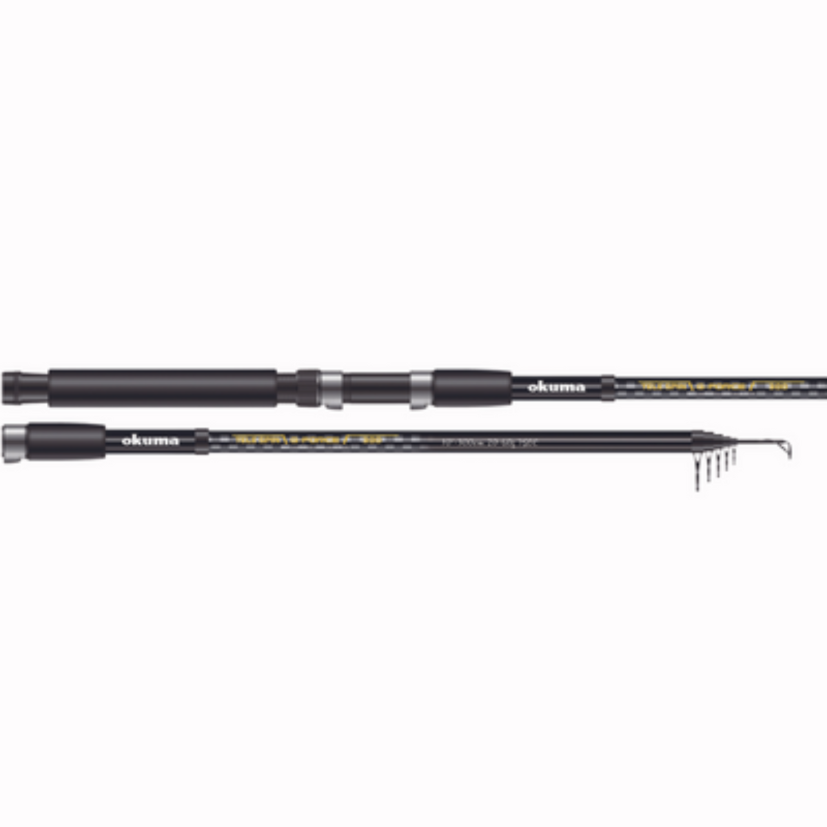 OKUMA ROD SPIN G-FORCE TELESCOPIC 5-15G – Gun City Fishing