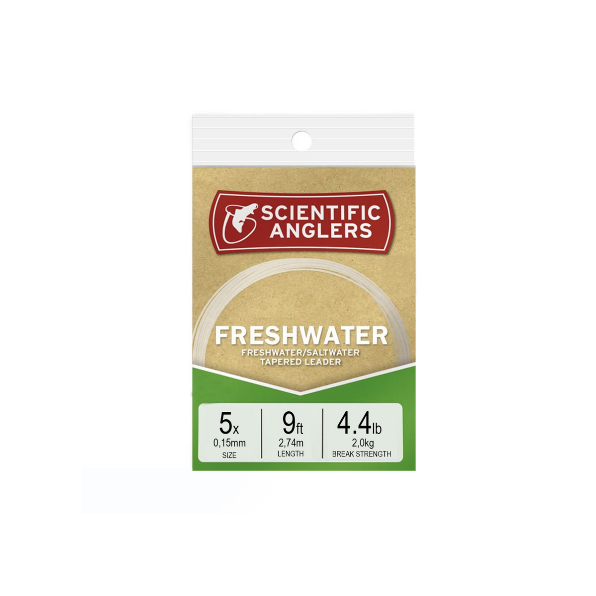 SCIENTIFIC ANGLER FRESHWATER TAPERED LEADER 12' 4.4LB – Gun City Fishing