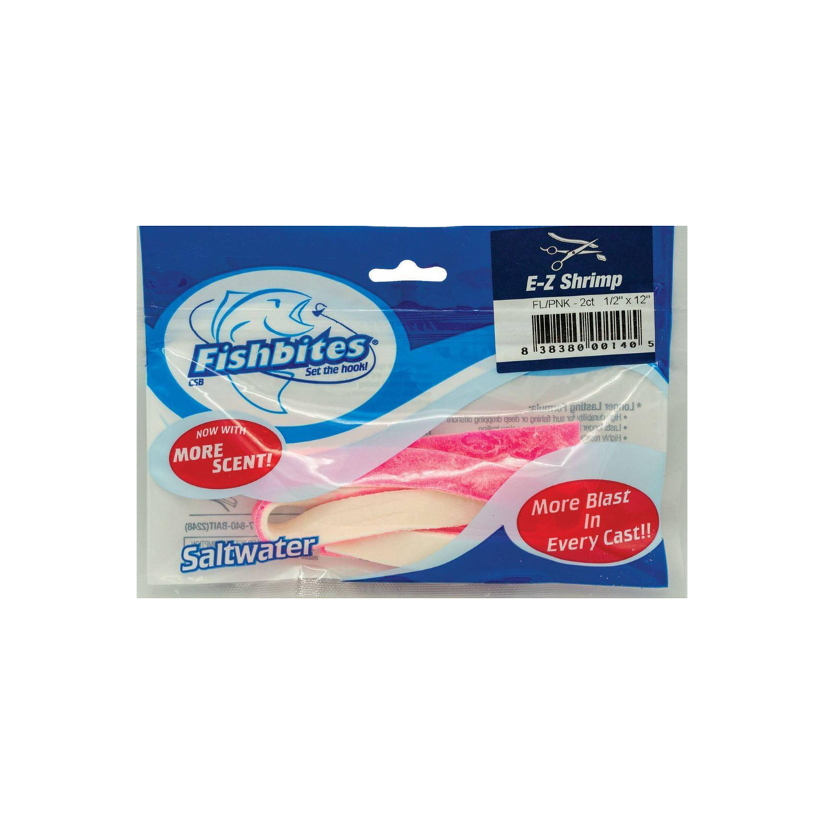 FISH BITES EZ SHRIMP FLESH PINK 2PK – Gun City Fishing