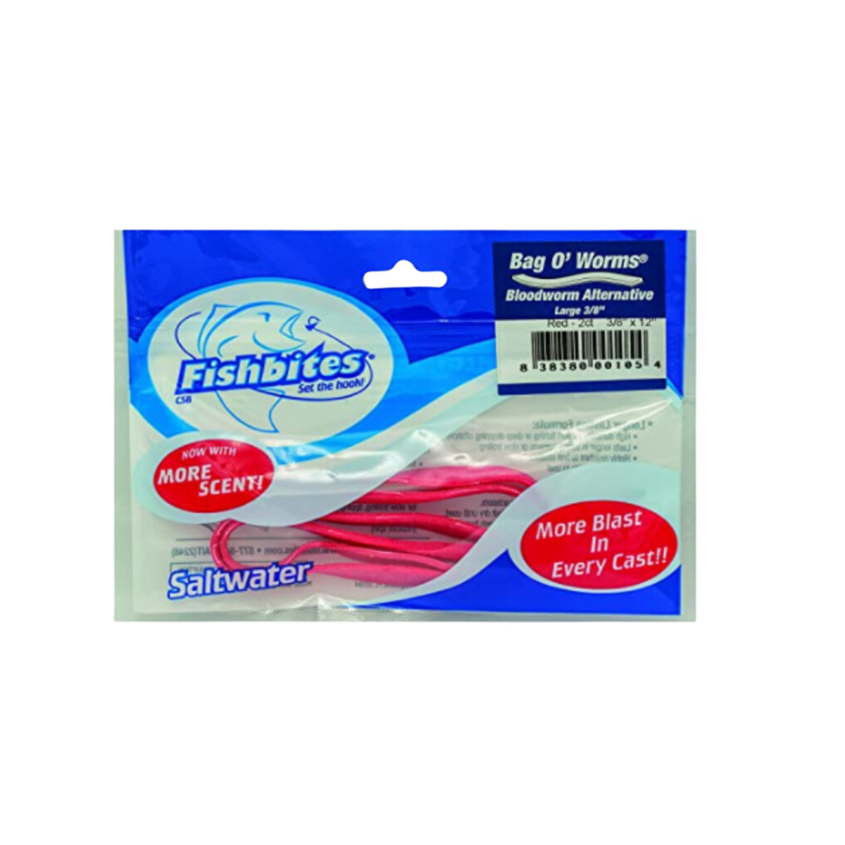 FISH BITES BLOODWORM 3PK – Gun City Fishing