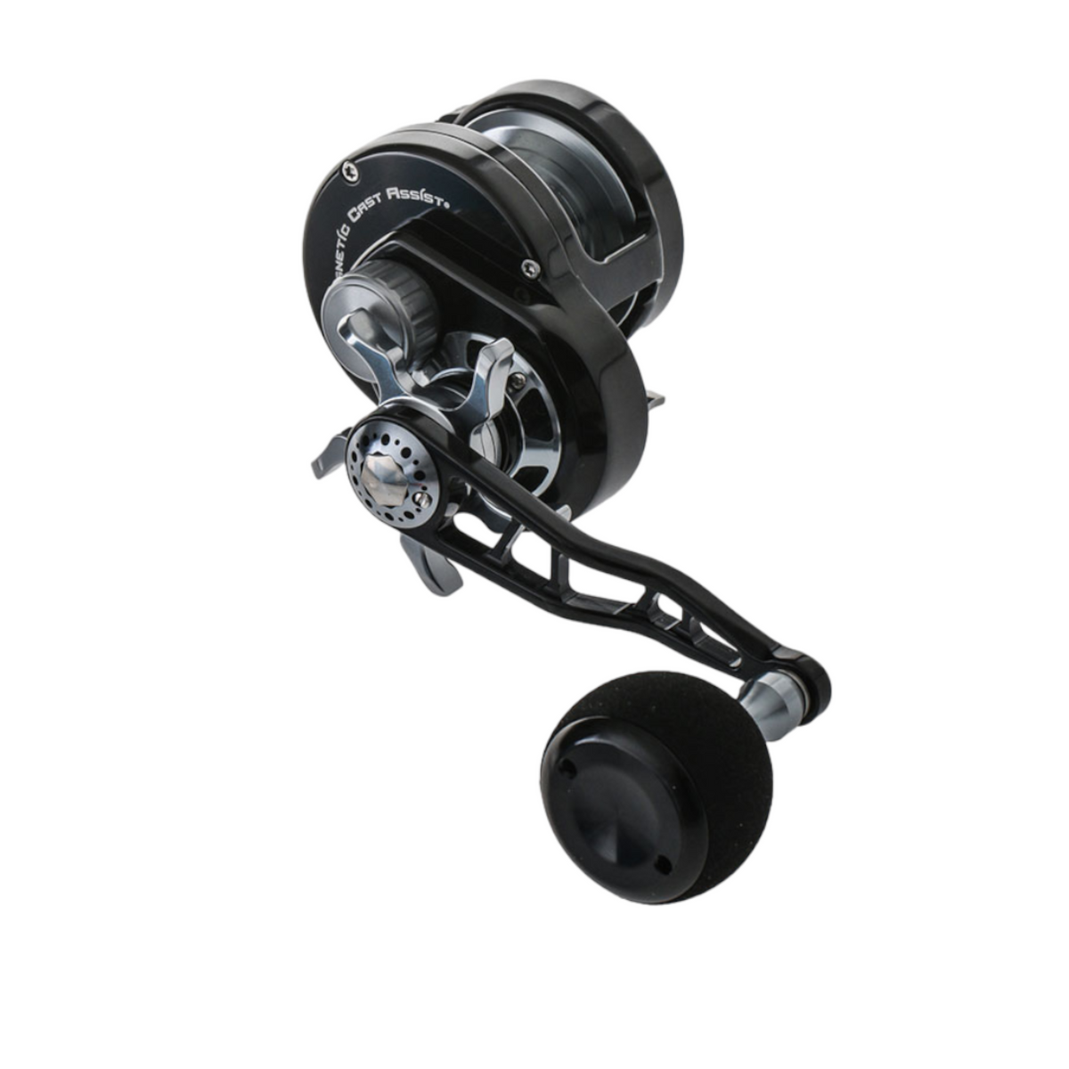 MAXEL HYBRID 20C JIGGING REEL GUNSMOKE BLACK – Gun City Fishing