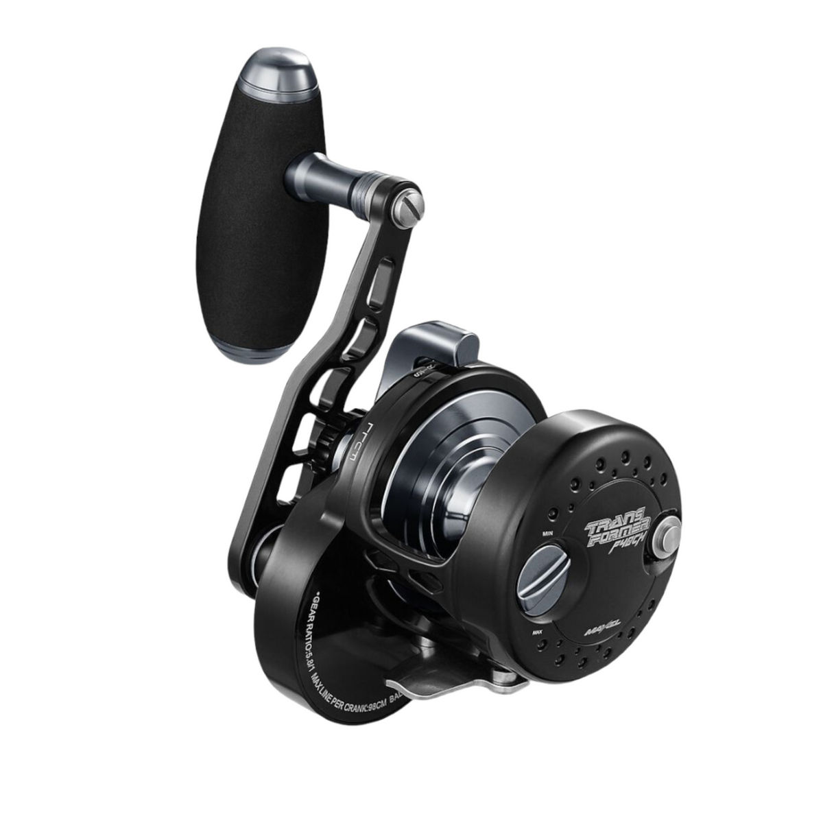 MAXEL TRANSFORMER F50CH HIGH-SPEED JIGGING REEL – Gun City Fishing